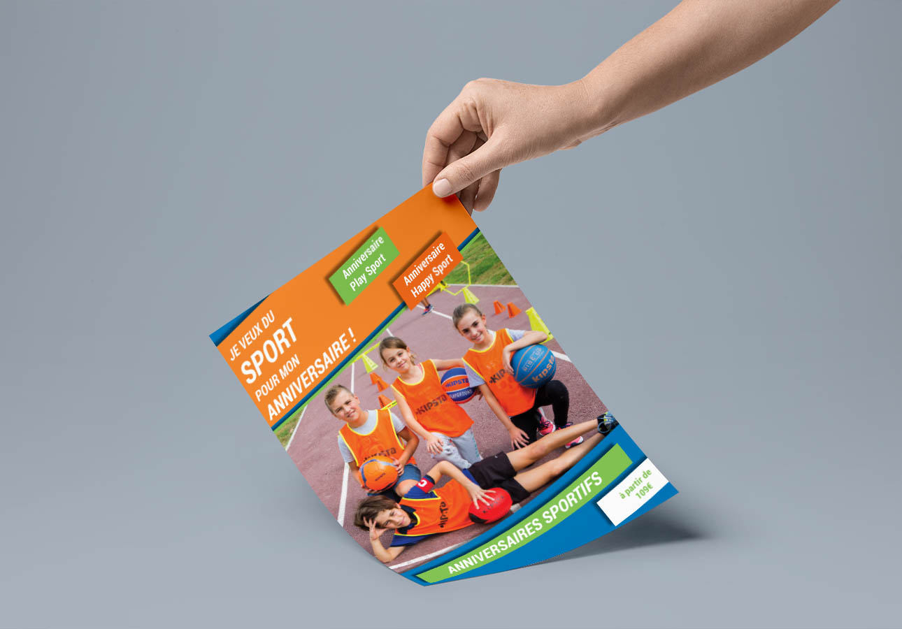 Celda Infographie - Flyer Decathlon Pornic - Celda - Infographie